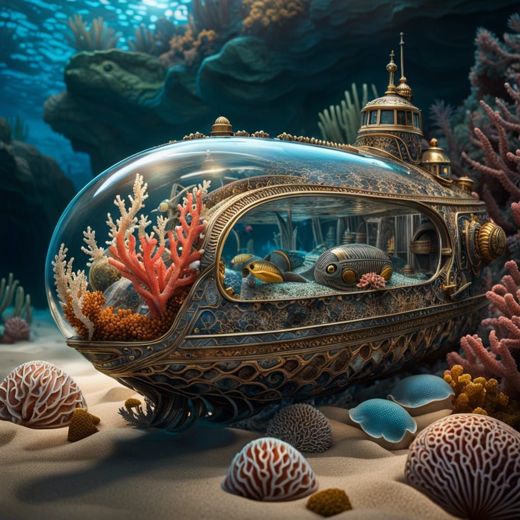 Nautilus - AI Generated Artwork - NightCafe Creator