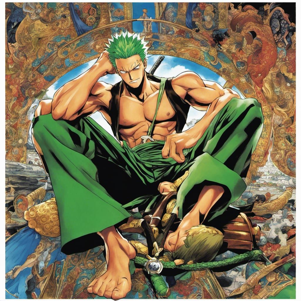 Road to Roronoa Zoro - Attempt #7 - AI Generated Artwork - NightCafe Creator