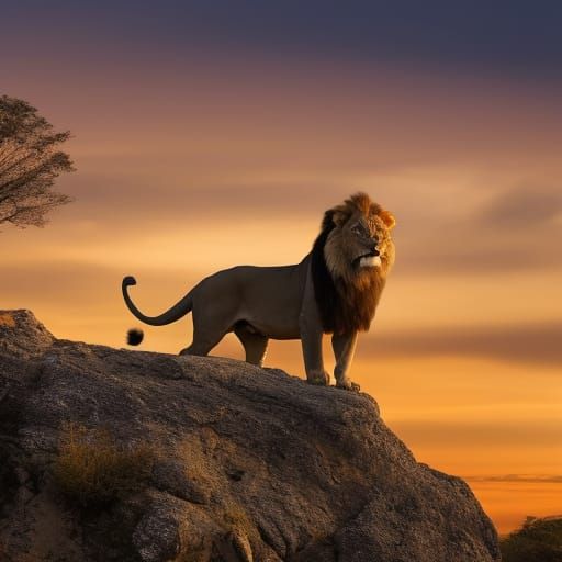 lion - AI Generated Artwork - NightCafe Creator