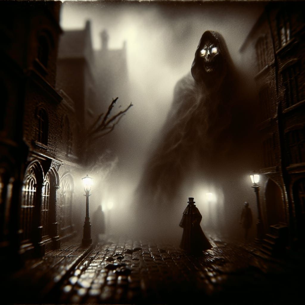 Phantom of the Alley - AI Generated Artwork - NightCafe Creator