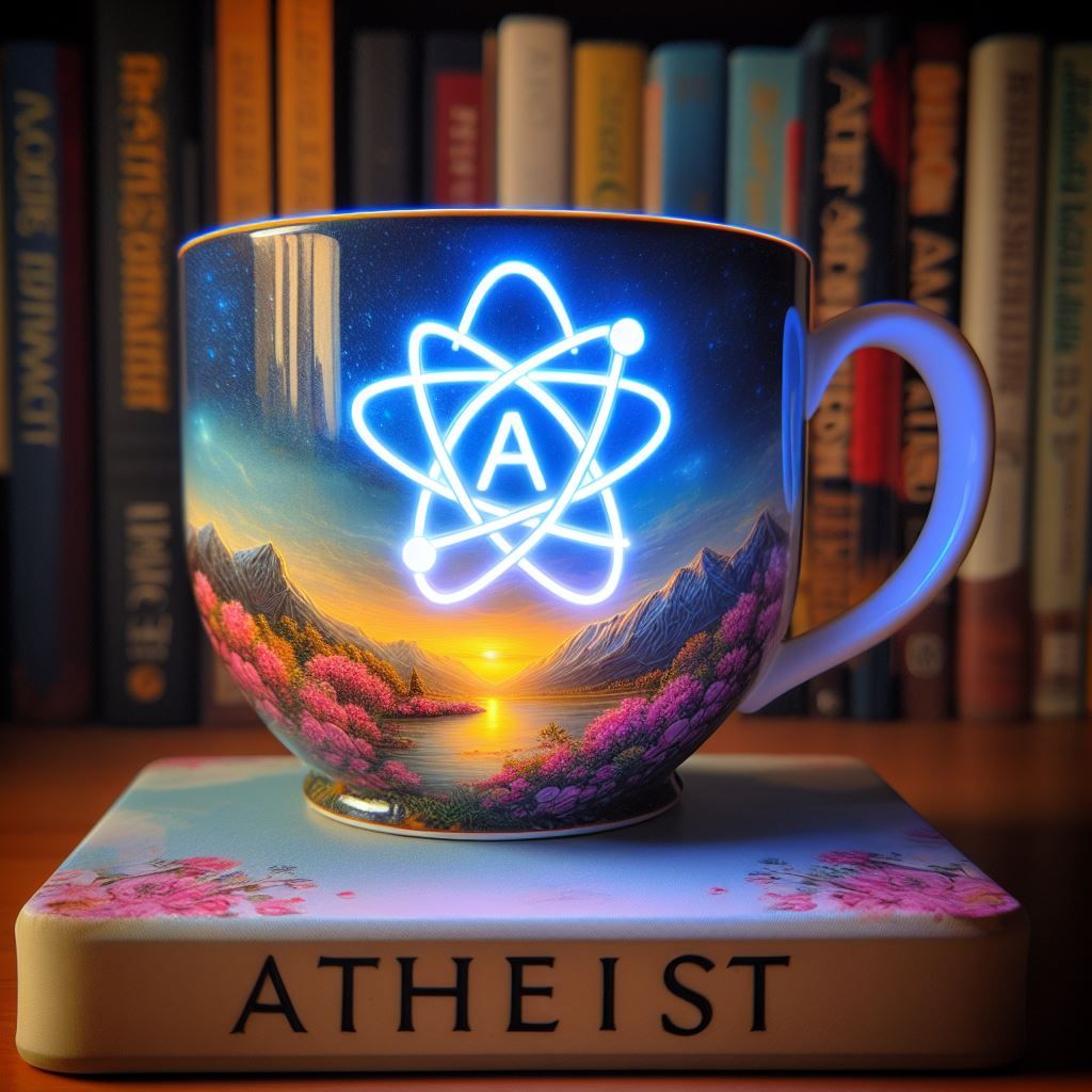 Atom Tea Cup - AI Generated Artwork - NightCafe Creator