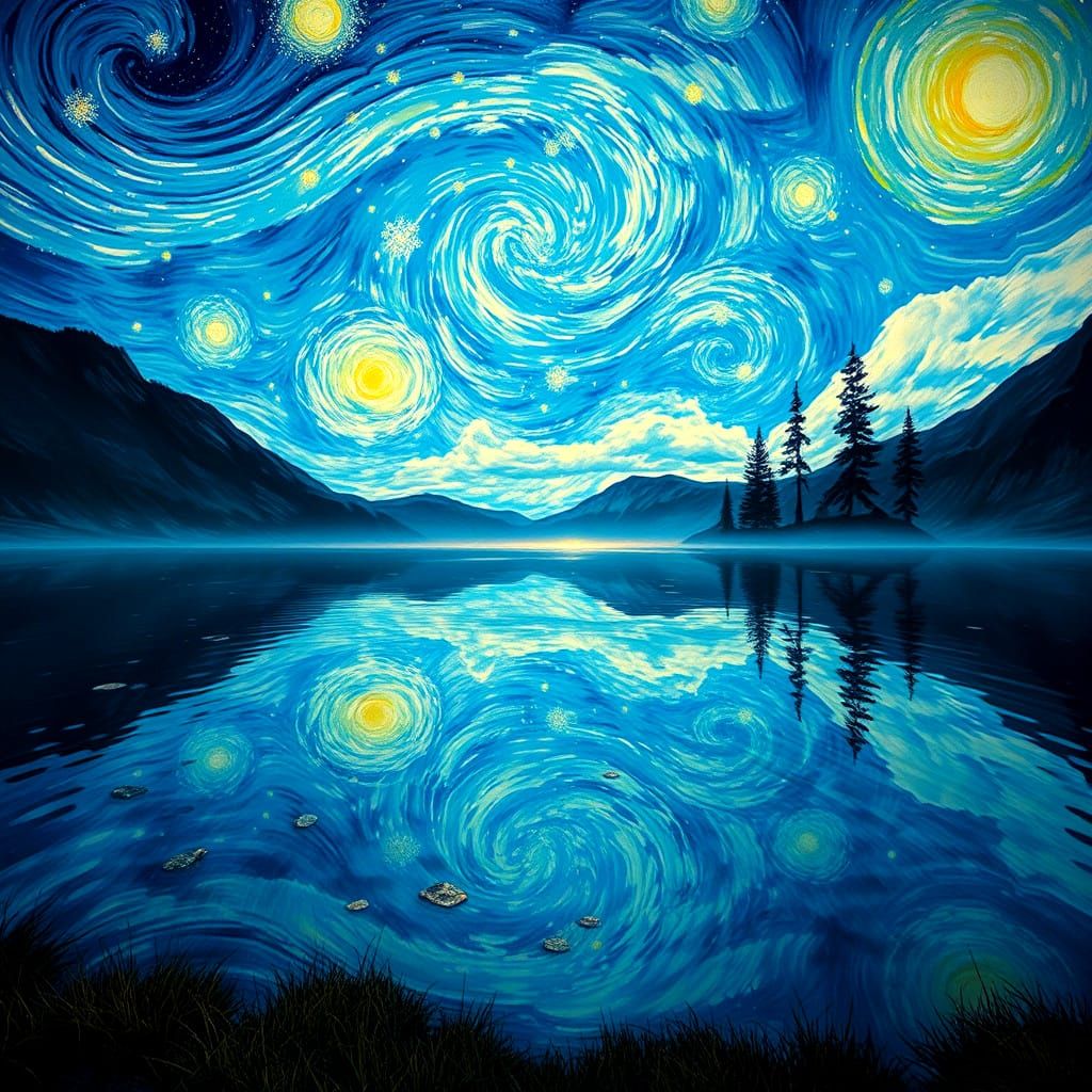 Starry Night Reflections - Starry Night Reflections