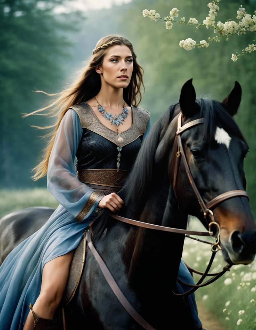 Equestrian Princess III - AI Generated Artwork - NightCafe Creator