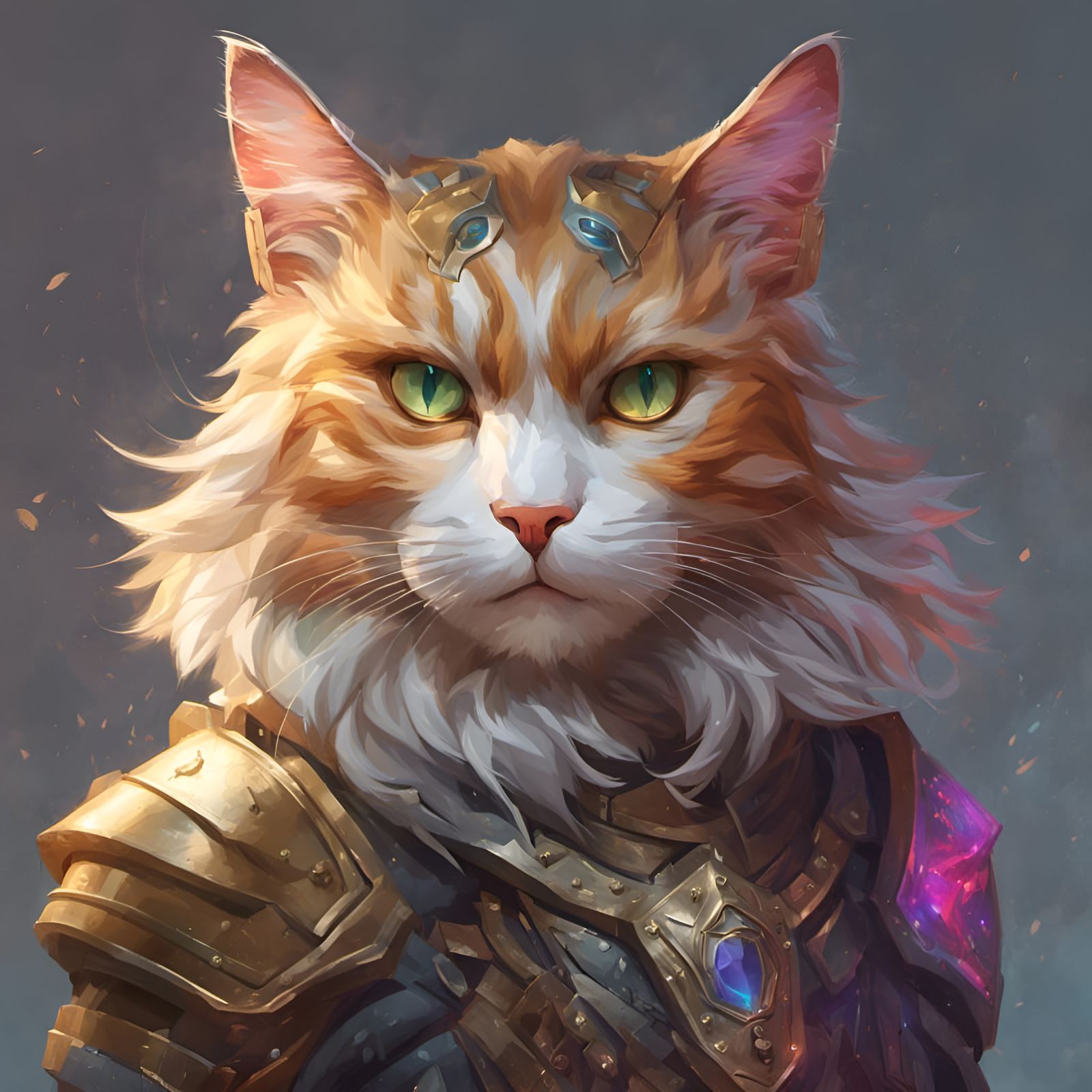 cat paladin - AI Generated Artwork - NightCafe Creator
