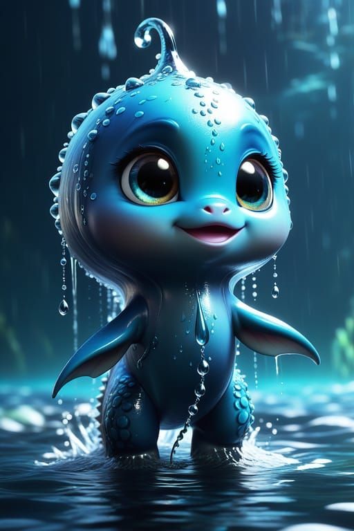 Sea Water Creature - AI Generated Artwork - NightCafe Creator
