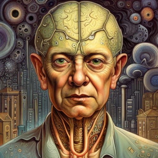 Brainiac - AI Generated Artwork - NightCafe Creator