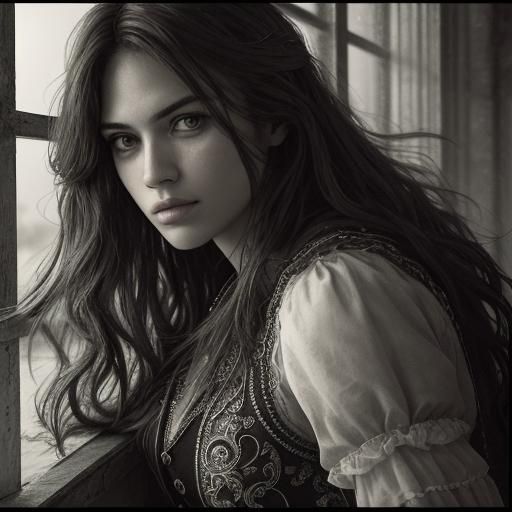 Girl - AI Generated Artwork - NightCafe Creator