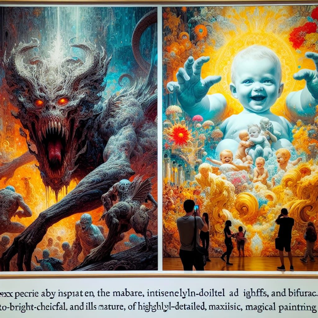 Monsters and Babies - AI Generated Artwork - NightCafe Creator