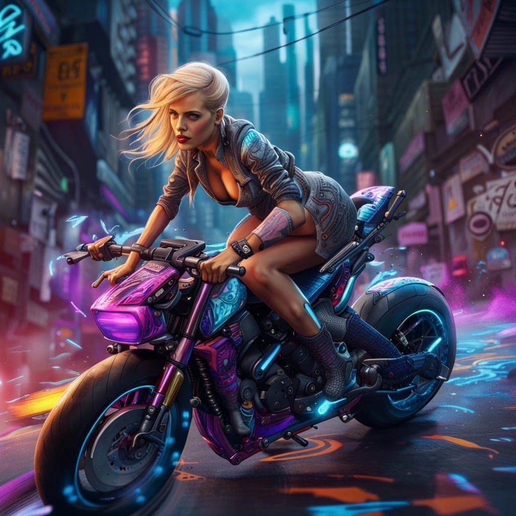 Discord Ride - AI Generated Artwork - NightCafe Creator