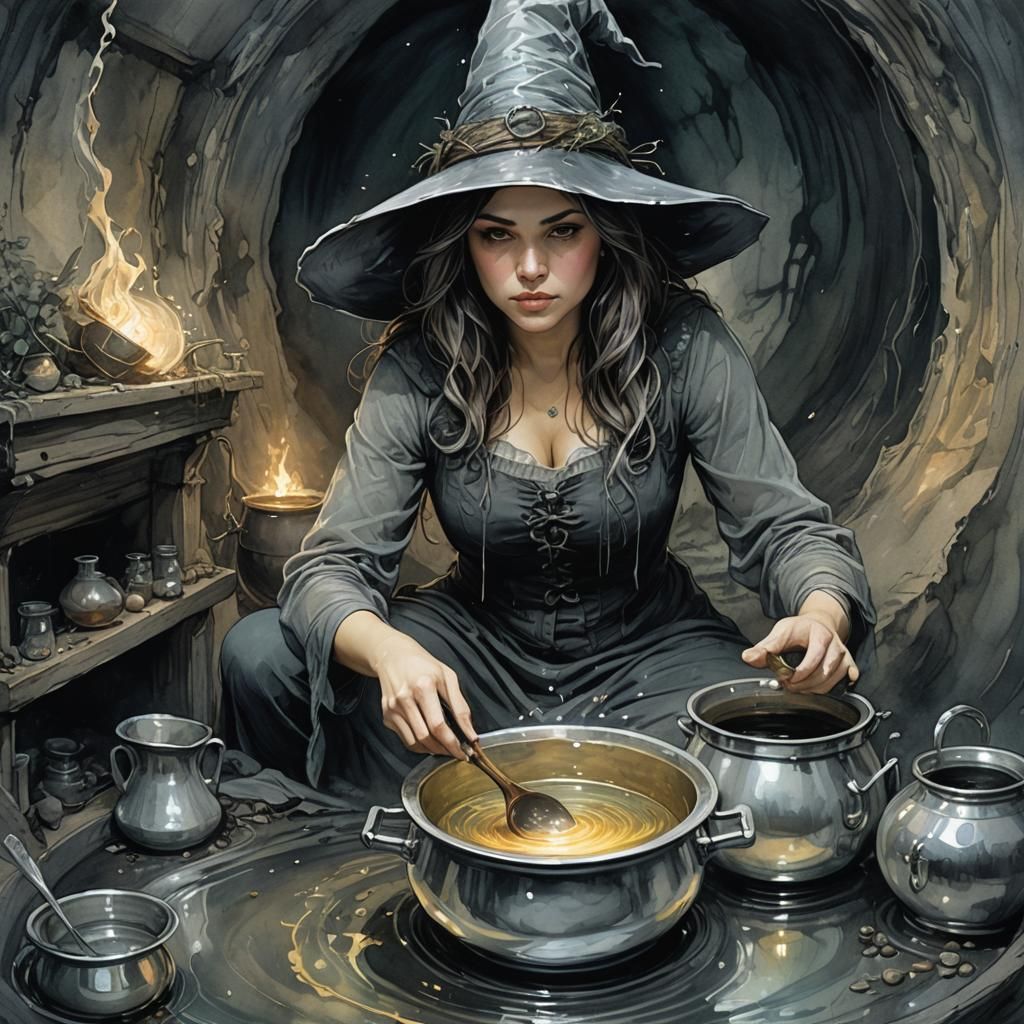 Witching Hour - AI Generated Artwork - NightCafe Creator