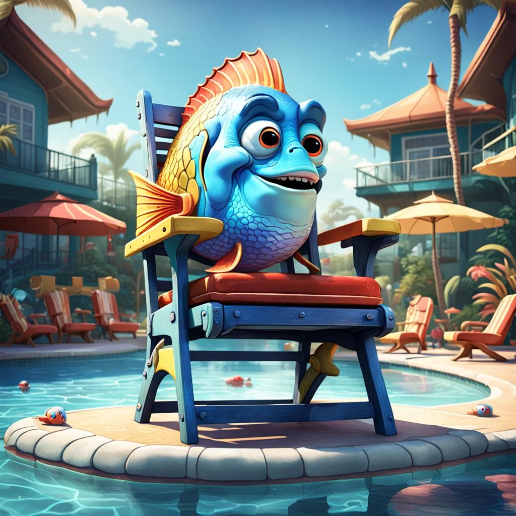 Fish Just Wanna Have Fun - AI Generated Artwork - NightCafe Creator