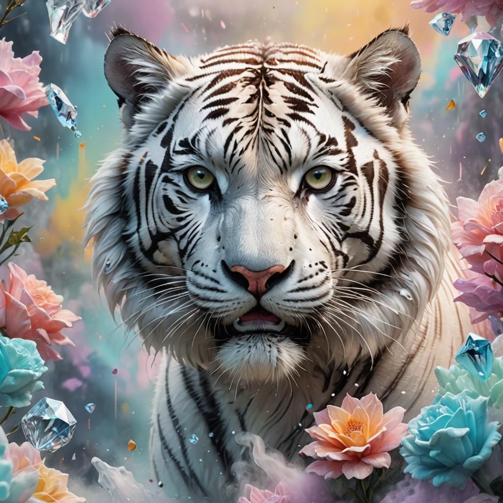 The Tough Tiger. - AI Generated Artwork - NightCafe Creator