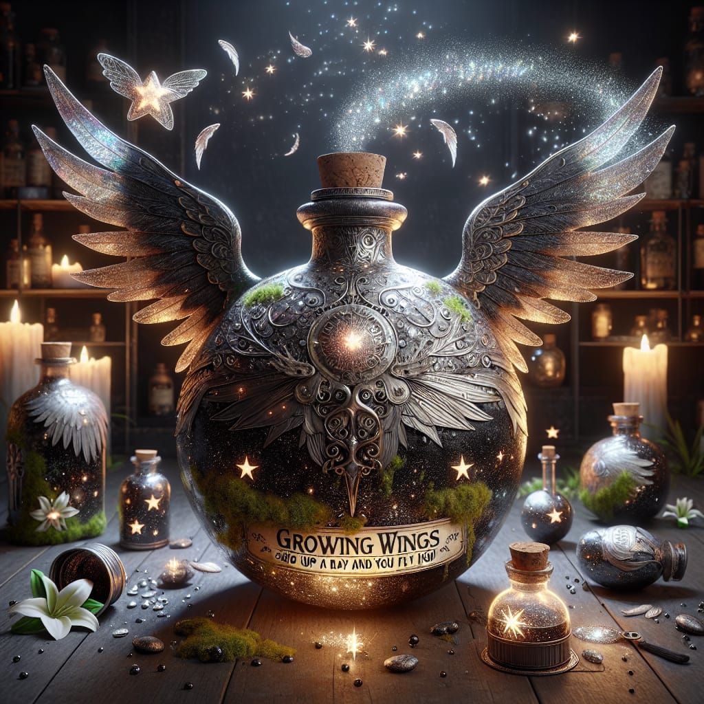 Growing Wings Potion - Growing Wings Potion