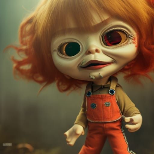 Spooky Lucy - AI Generated Artwork - NightCafe Creator