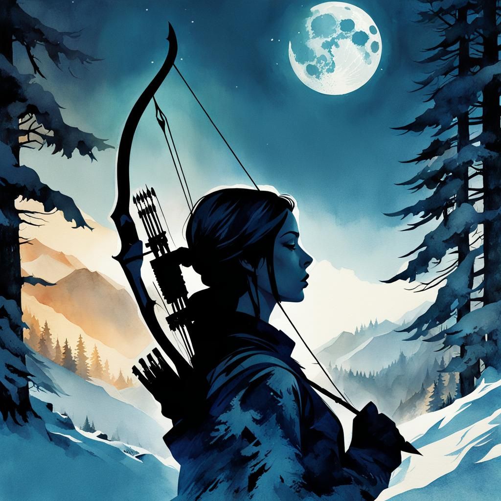 the archer - AI Generated Artwork - NightCafe Creator
