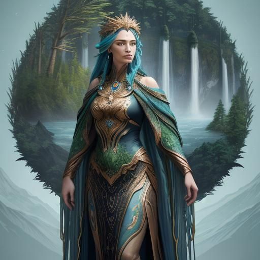 Asase Yaa goddess Mother Earth in Akan mythology - AI Generated Artwork ...