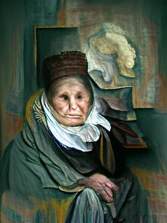portrait of an old woman - AI Generated Artwork - NightCafe Creator