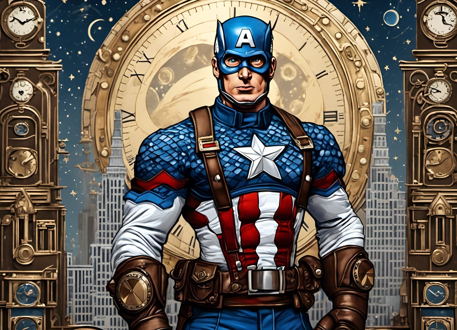 Steve Roger's....aka....Captain America - AI Generated Artwork ...