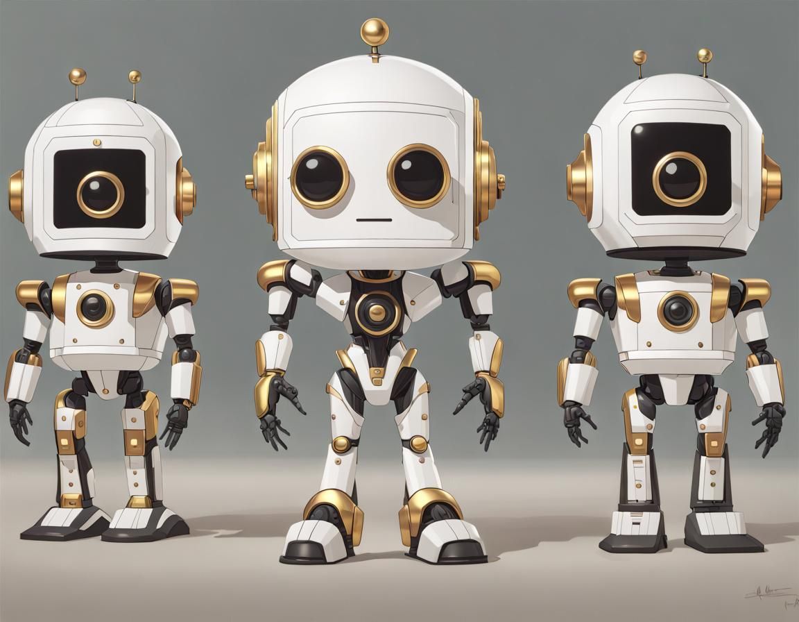 Baby Bots - AI Generated Artwork - NightCafe Creator