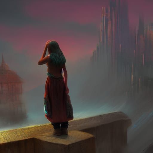 Almost. - AI Generated Artwork - NightCafe Creator