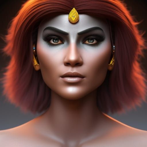 Barbarian Queen (CGI) - AI Generated Artwork - NightCafe Creator