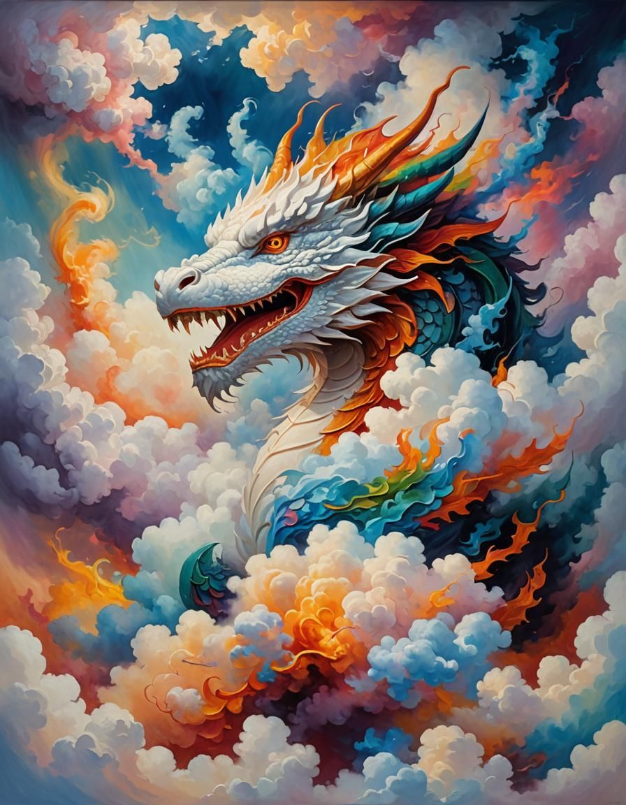 Dragon - AI Generated Artwork - NightCafe Creator