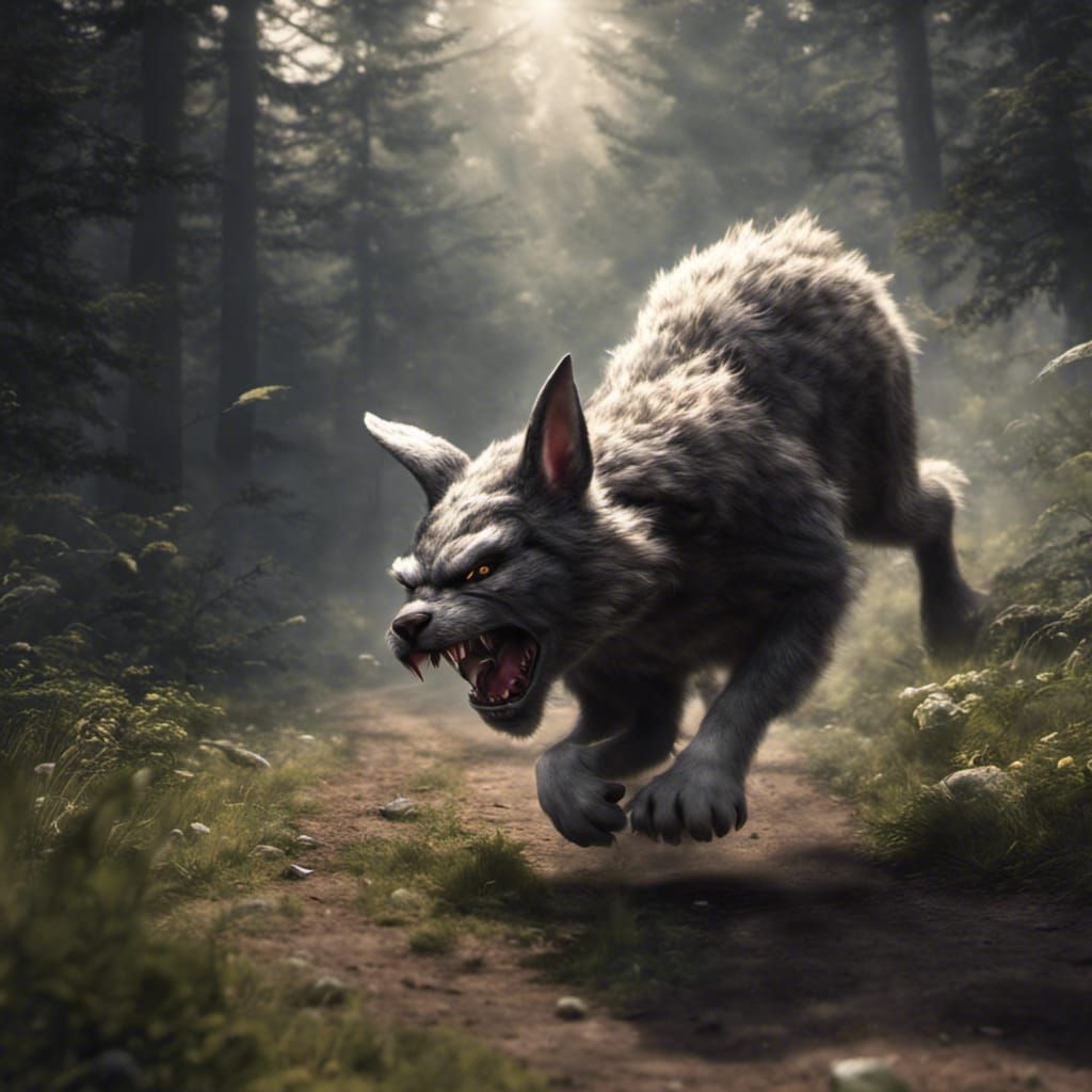 Werebunny! - AI Generated Artwork - NightCafe Creator