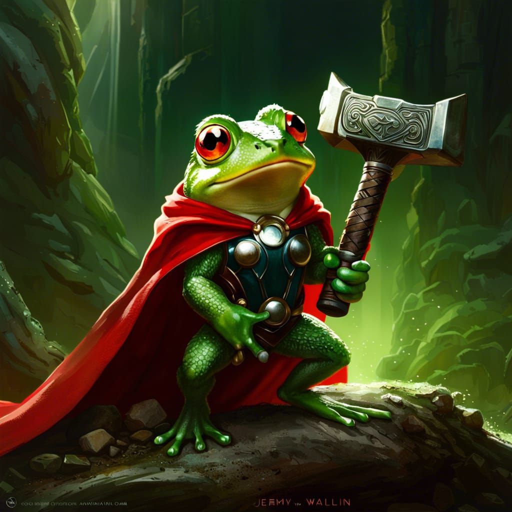 Throg - AI Generated Artwork - NightCafe Creator