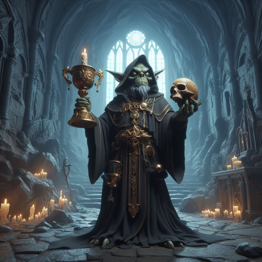 Uzdurd - The Dark Priest - AI Generated Artwork - NightCafe Creator