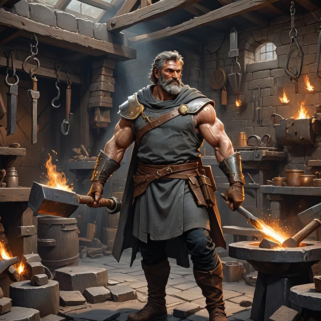 The Master Craftsman - AI Generated Artwork - NightCafe Creator