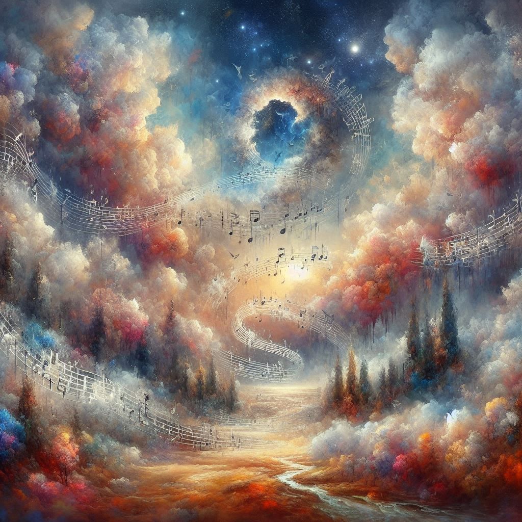 musical notes of dreamless possibilities - AI Generated Artwork ...