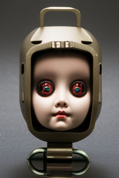 Creepy Bot - AI Generated Artwork - NightCafe Creator