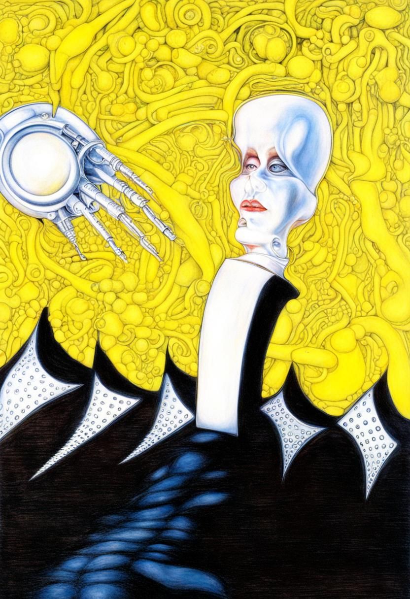 hyperdetailed hyperrealism H.R. Giger - AI Generated Artwork - NightCafe Creator