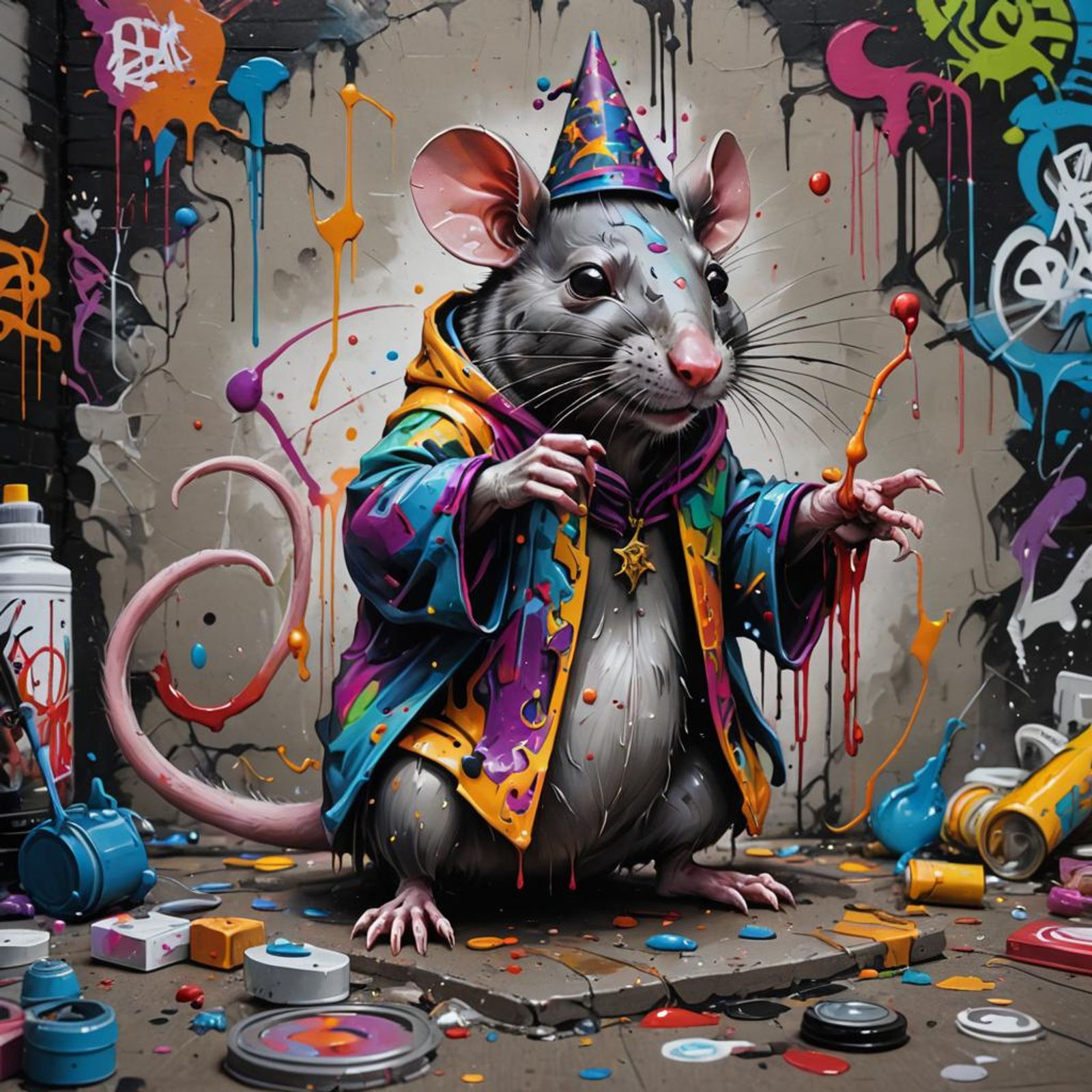 Rat Wizard - AI Generated Artwork - NightCafe Creator