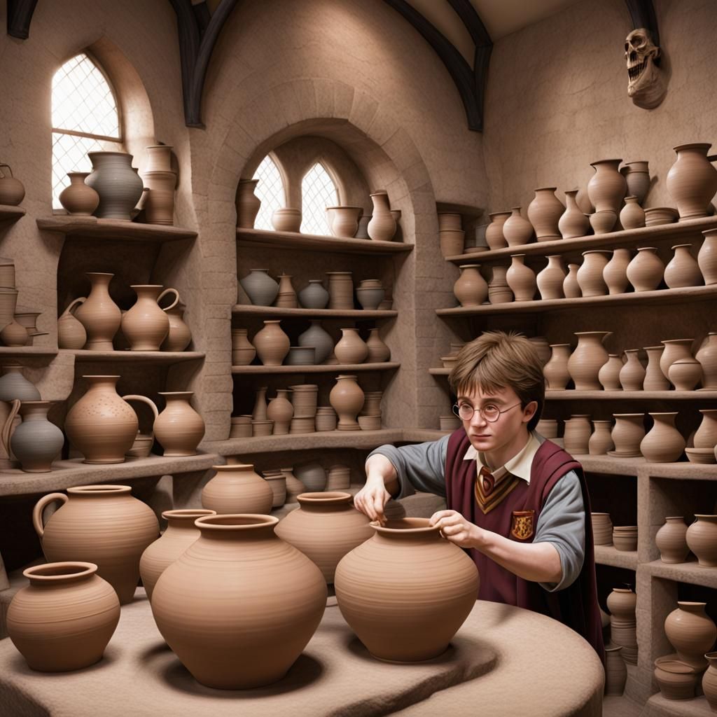 Harry Pottery - AI Generated Artwork - NightCafe Creator