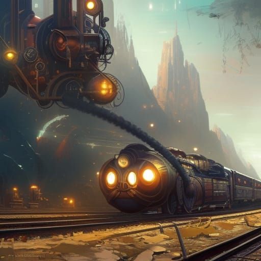 Thomas steampunk - AI Generated Artwork - NightCafe Creator
