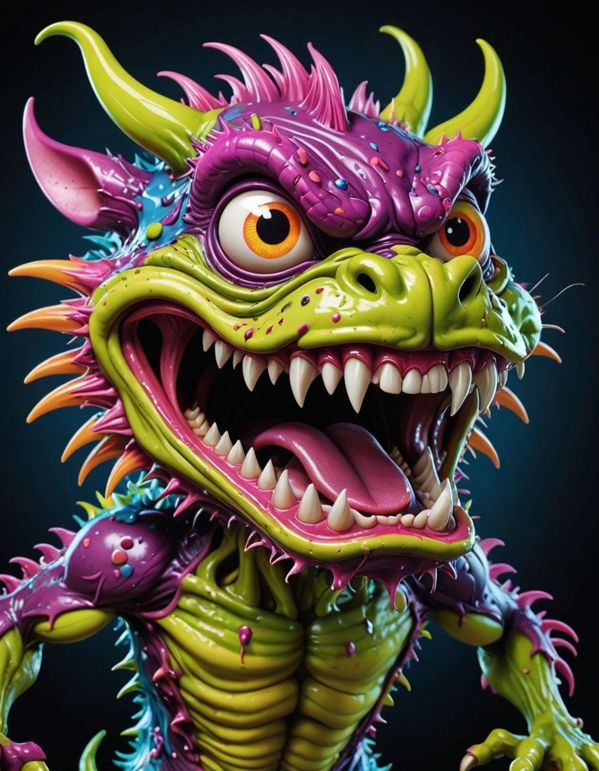 Drago Rat-Fink - AI Generated Artwork - NightCafe Creator