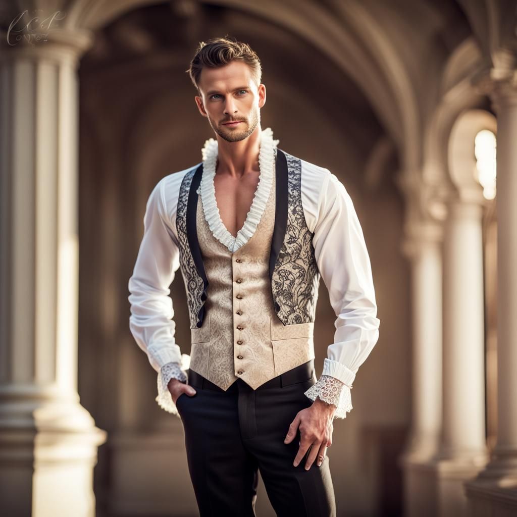 Dapper double waistcoat - AI Generated Artwork - NightCafe Creator
