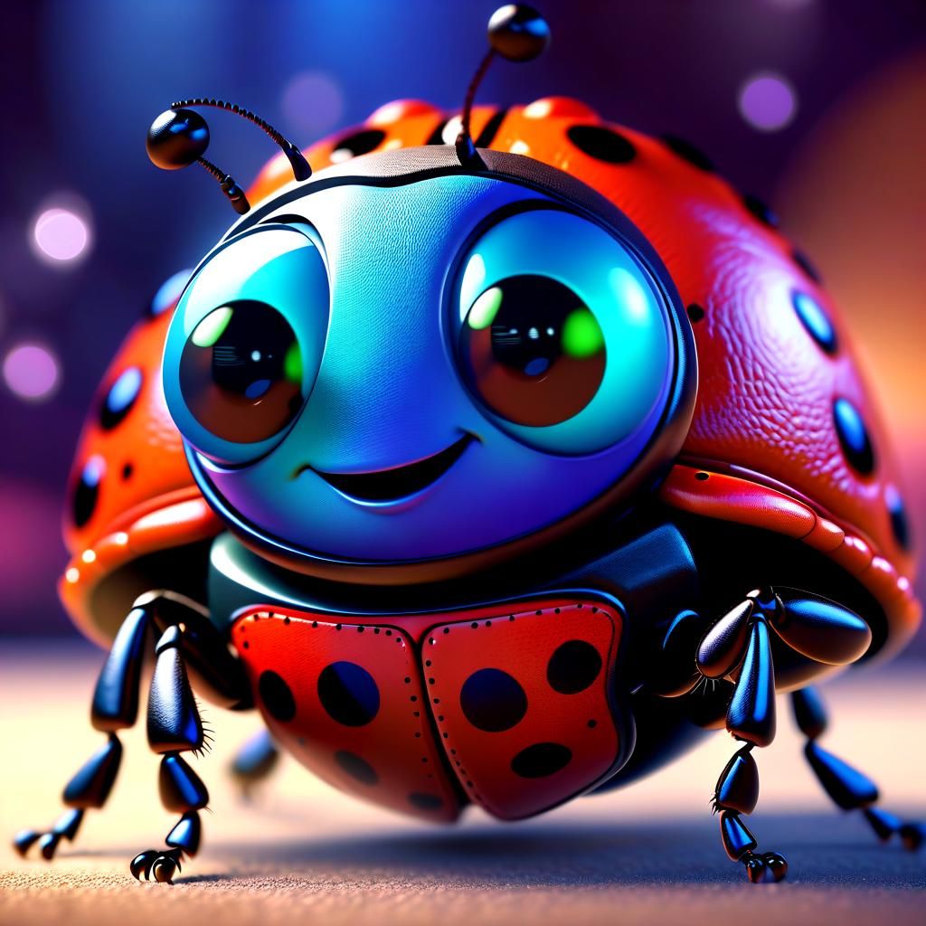 Ladybug - AI Generated Artwork - NightCafe Creator