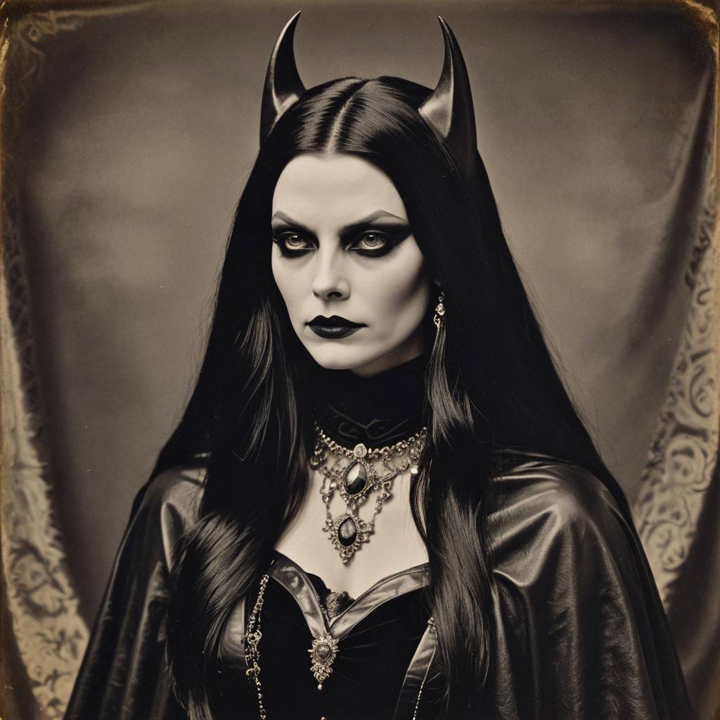 Victorian Vamp (a) - AI Generated Artwork - NightCafe Creator