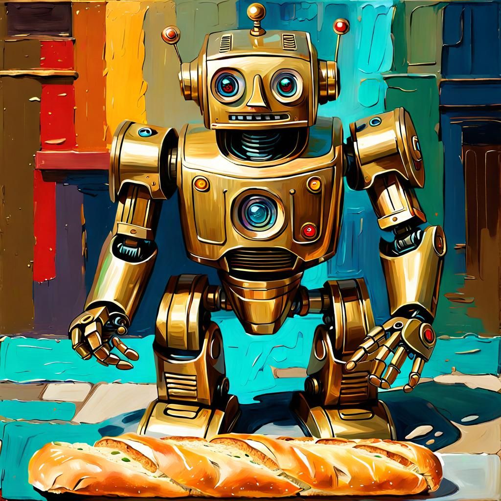 Roboguette - AI Generated Artwork - NightCafe Creator