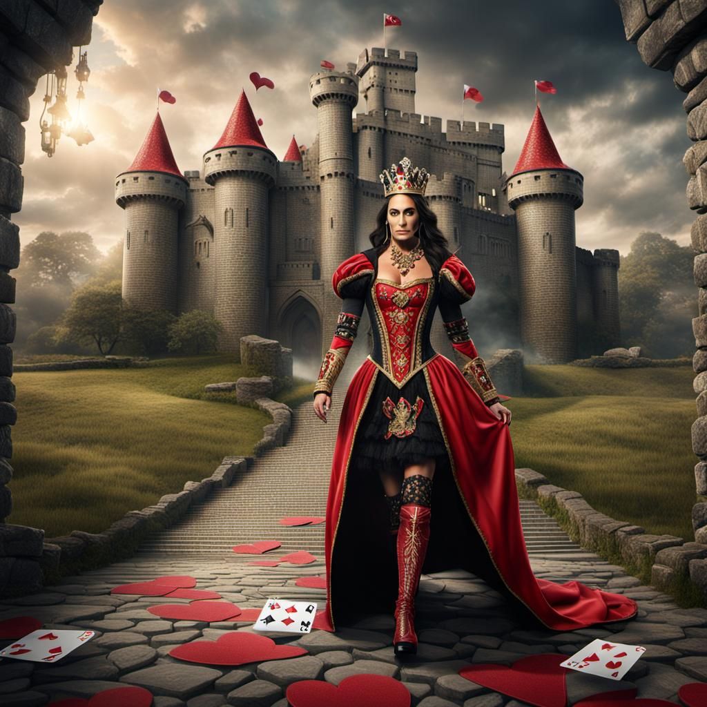 the Queen of Hearts - AI Generated Artwork - NightCafe Creator