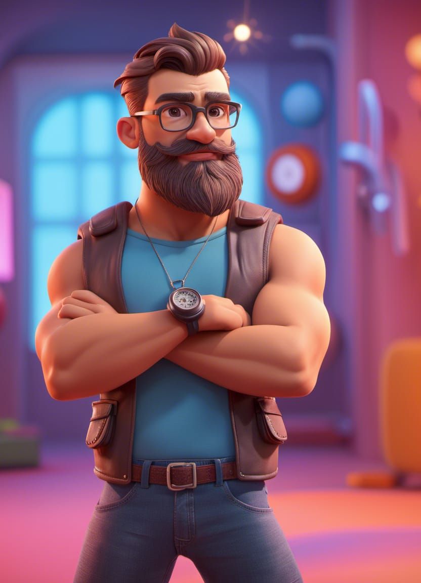 Mark, Plumber - AI Generated Artwork - NightCafe Creator