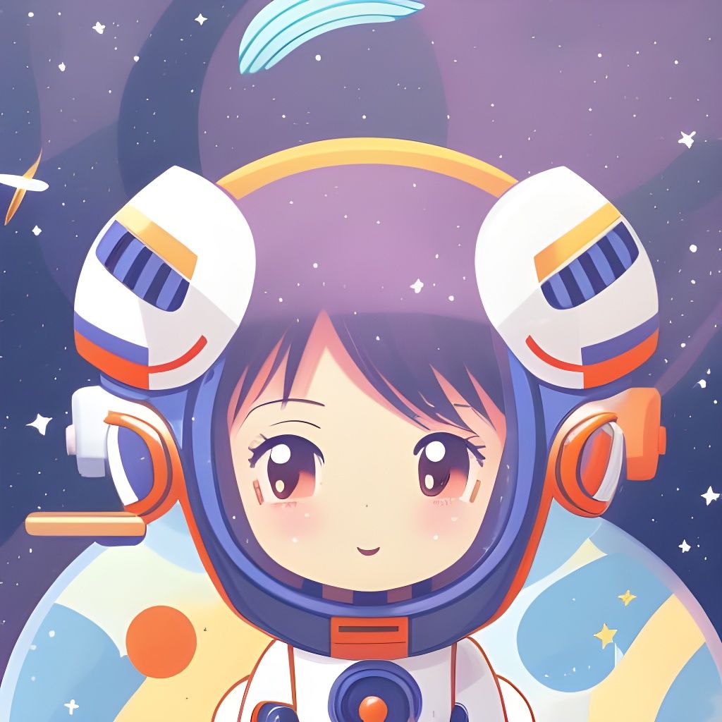 girl astronaut - AI Generated Artwork - NightCafe Creator