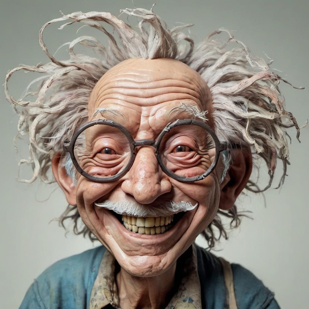 Crazy Uncle Albert - AI Generated Artwork - NightCafe Creator