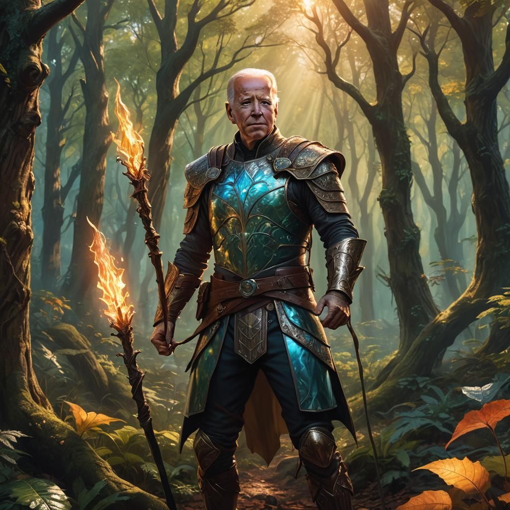 Joe Biden DND character - Joe Biden Embodies the Hero of Fa...