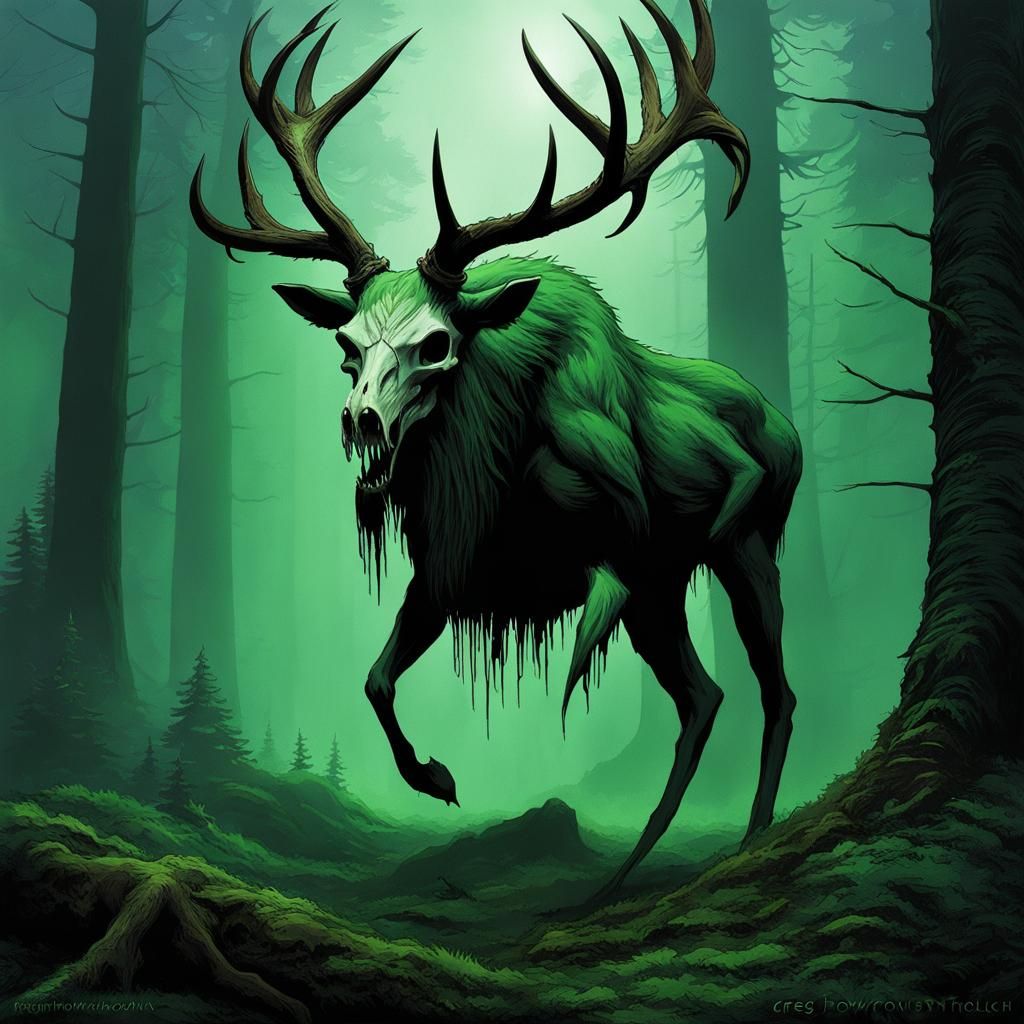 Not-deer 2.0 - AI Generated Artwork - NightCafe Creator