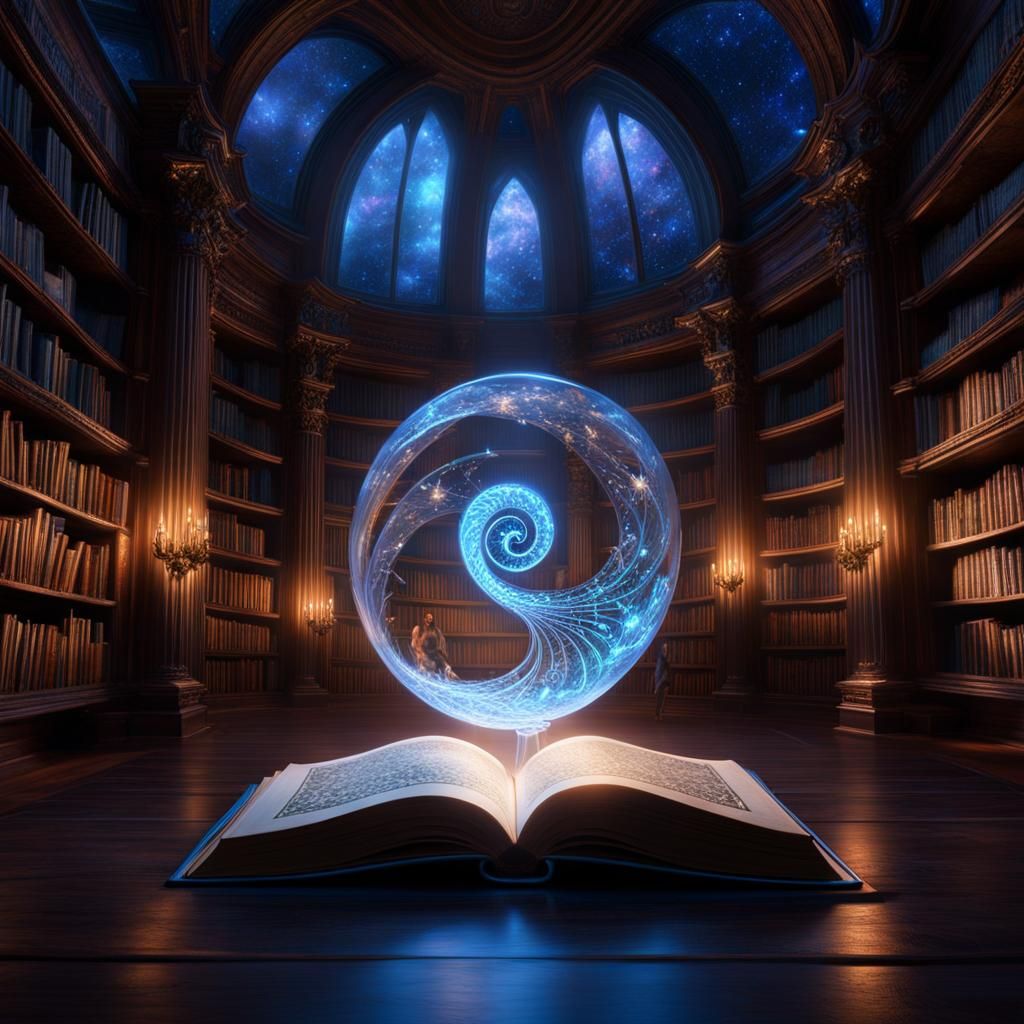 Magic Book - AI Generated Artwork - NightCafe Creator