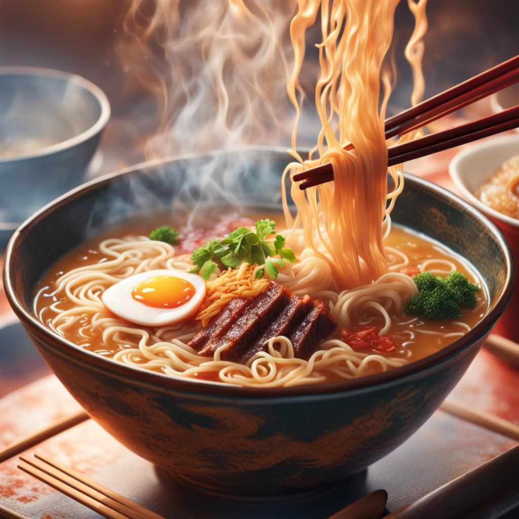 Ramen - AI Generated Artwork - NightCafe Creator
