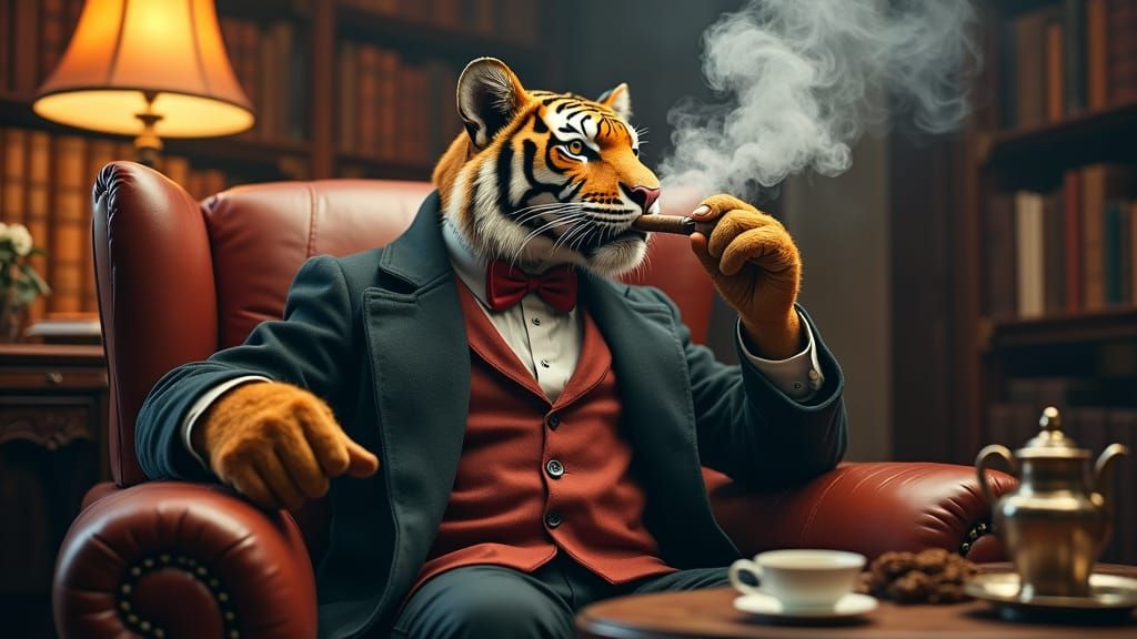 The "Rakshasa" also known as the Tiger-Man a human-tiger beast from the ...